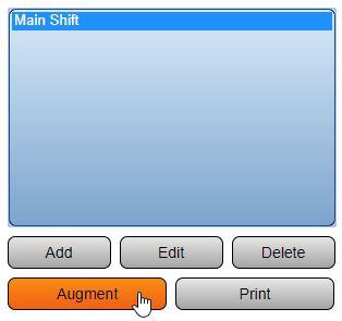 VT3000 - Augment a Schedule - Versacall Support